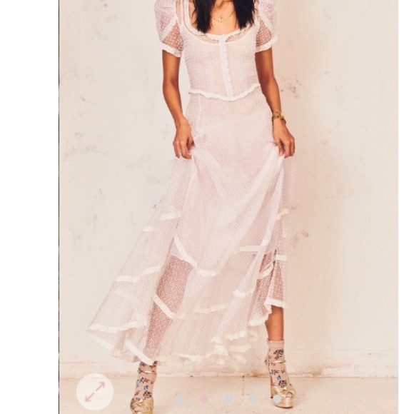 LoveShackFancy | Dresses | Loveshackfancy Bridal Wedding Gown Maxi ...
